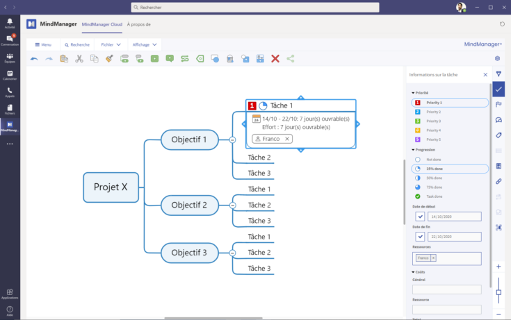 MindManager pour Teams - MMD France